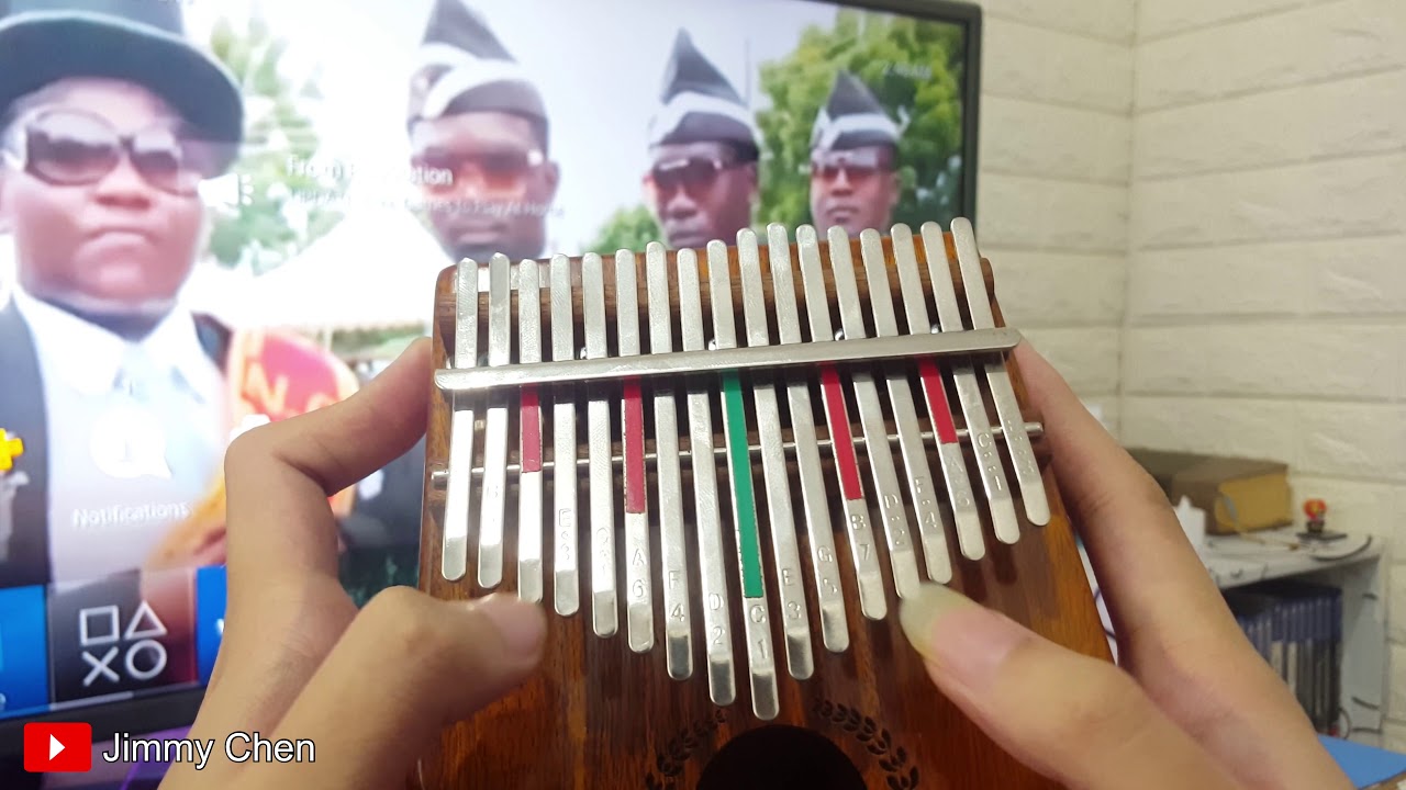 Coffin Dance Meme Song (Astronomia) Kalimba Version - YouTube