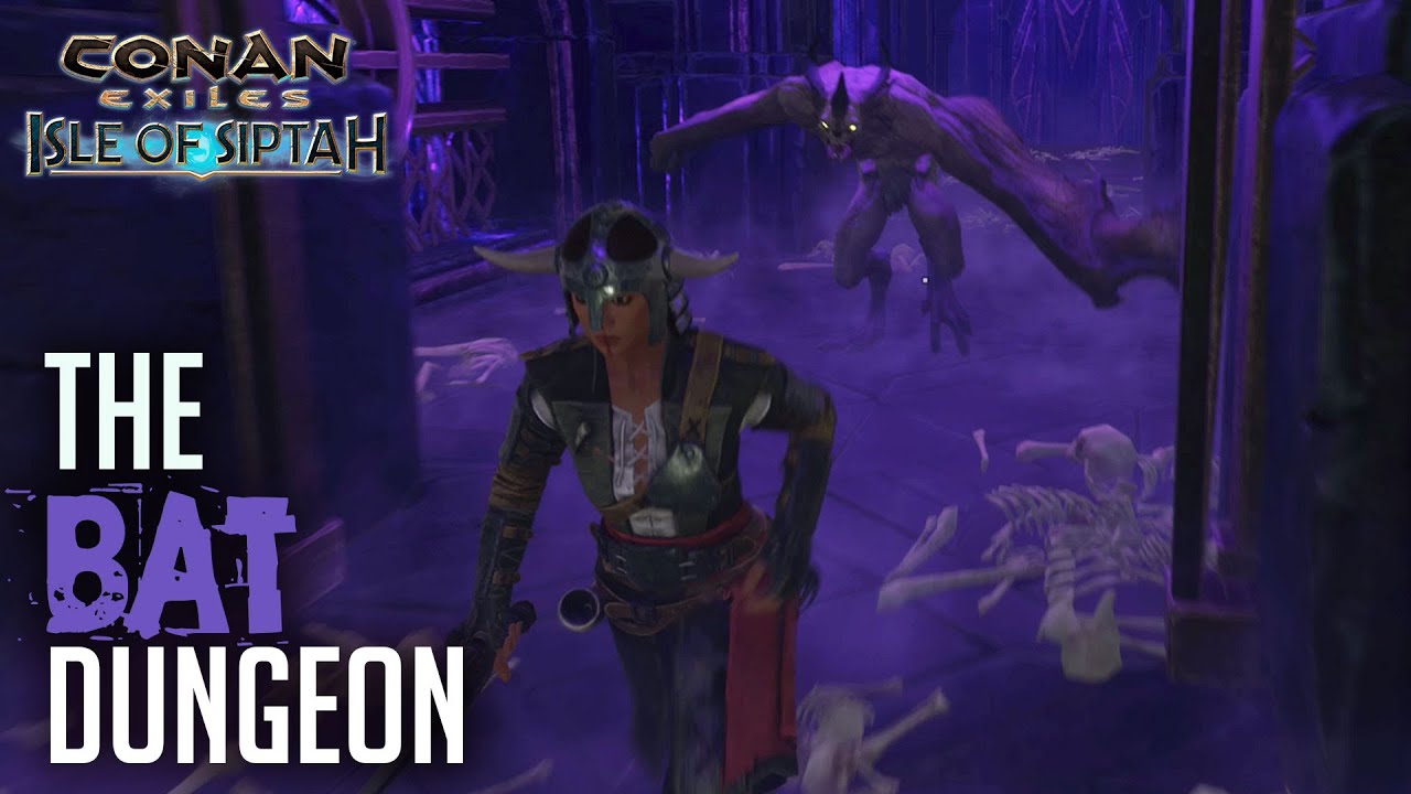 Conan Exiles - Bastion of the Bat-Demons (Isle of Siptah DLC) - YouTube