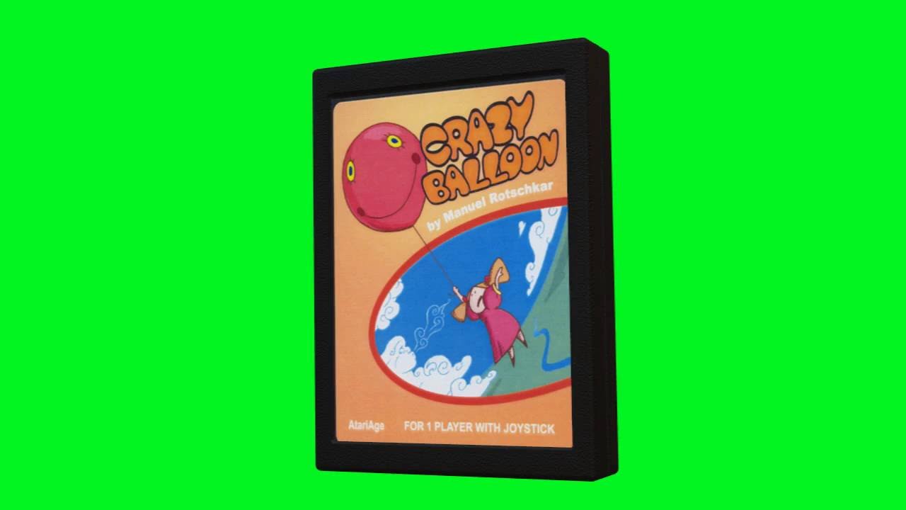 Crazy Balloon atari 2600 chroma - YouTube