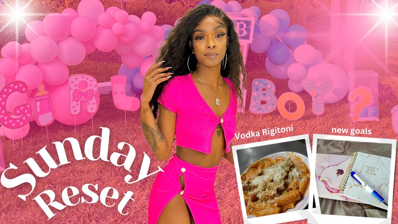 Sunday VLOG: Setting Goals For the Week | Sunday Dinner + ITS A GIRL ...