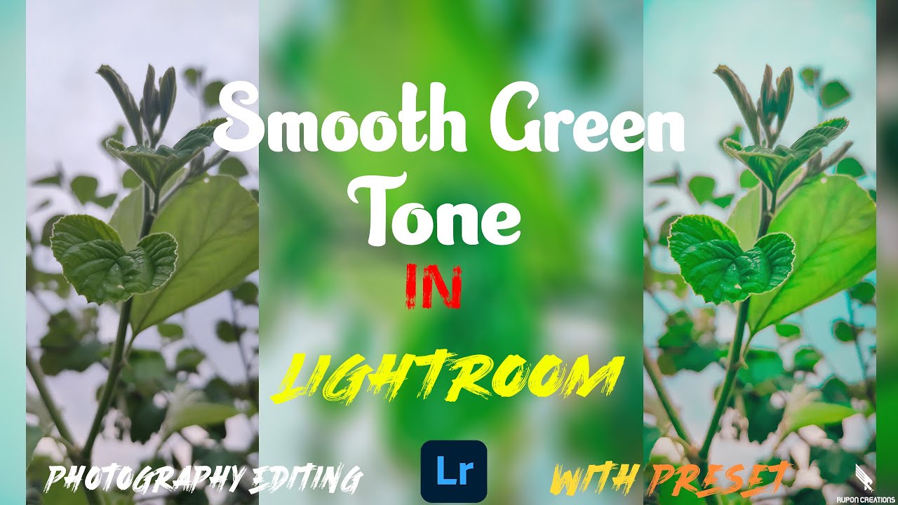 Smooth Green Tone In Lightroom || Photography Editing || - YouTube
