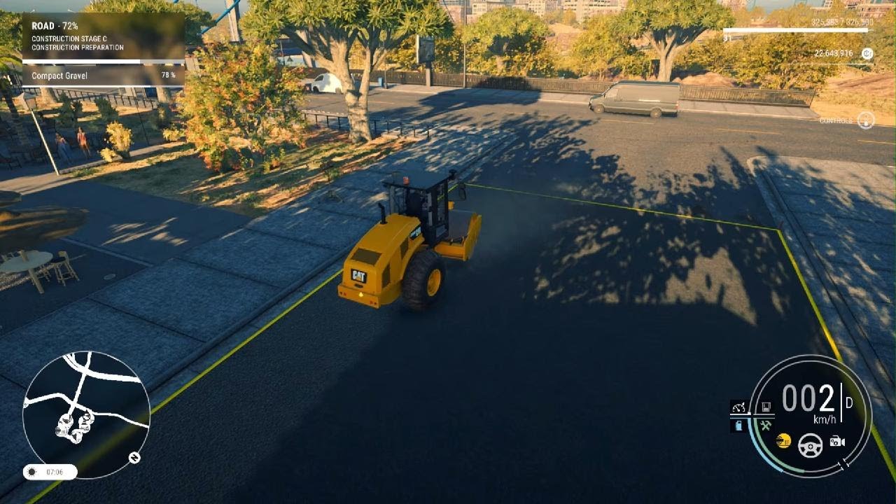 Construction Simulator (Rolling&Paving) - YouTube