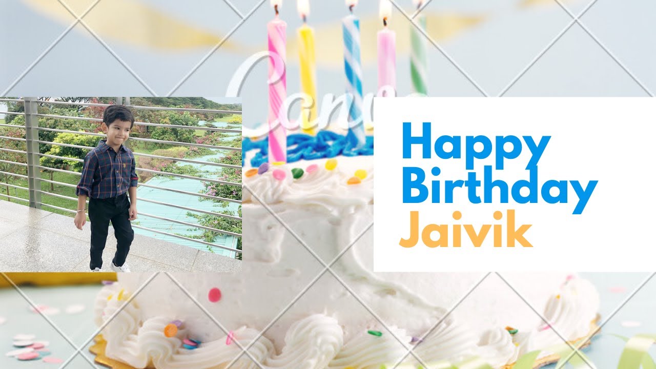 Birthday Celebration! | Jaivik turns 3 now. - YouTube