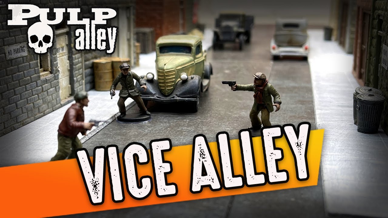 Pulp Alley - Tabletop Game: Playthrough - YouTube