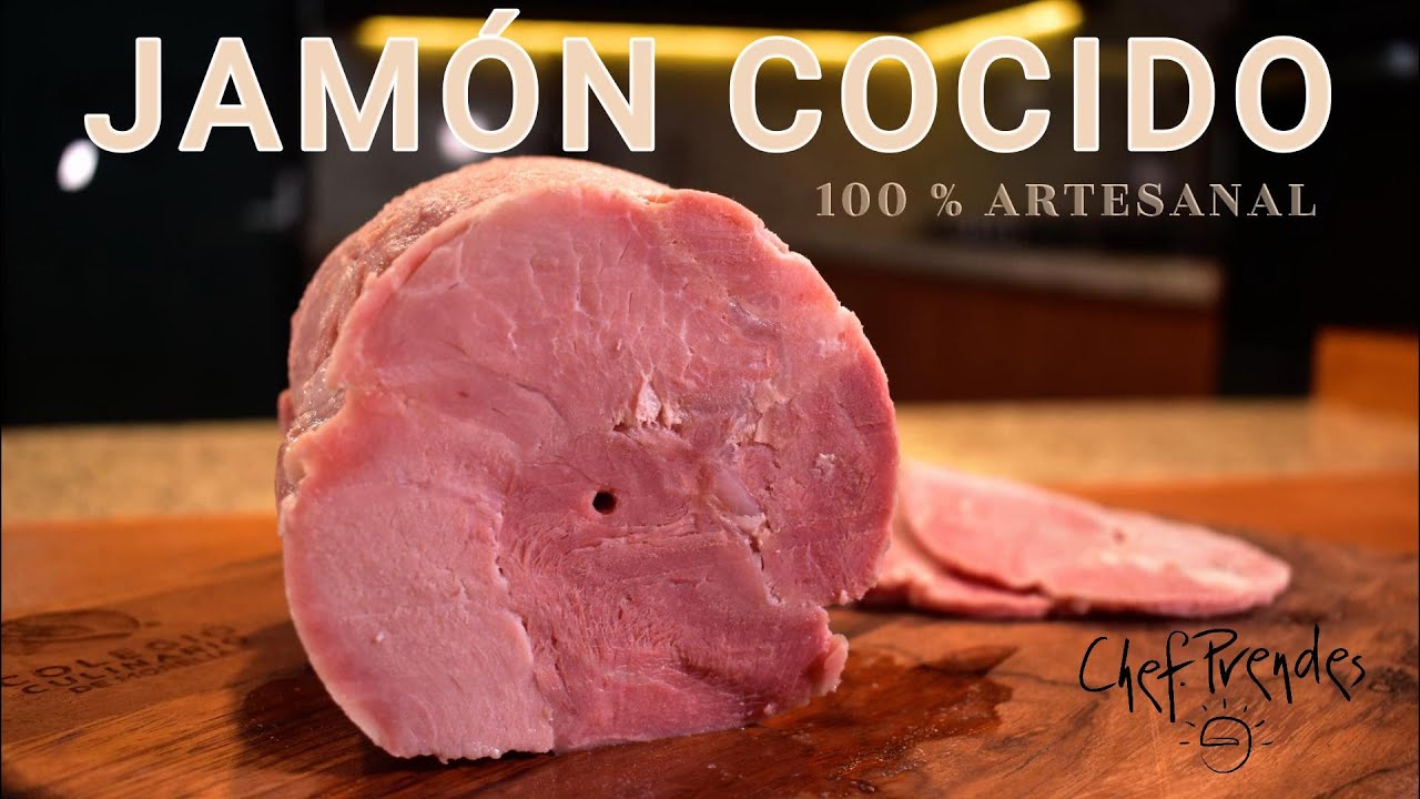 Jamón Cocido, Receta Artesanal y Casera. Explicada Paso a Paso. - YouTube
