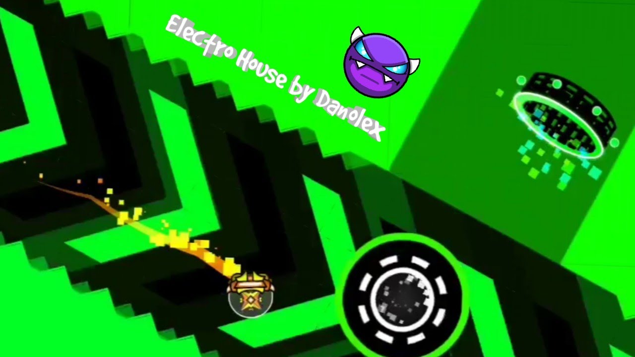 (Easy Demon) Electro House by Danolex 100% | Geometry Dash - YouTube