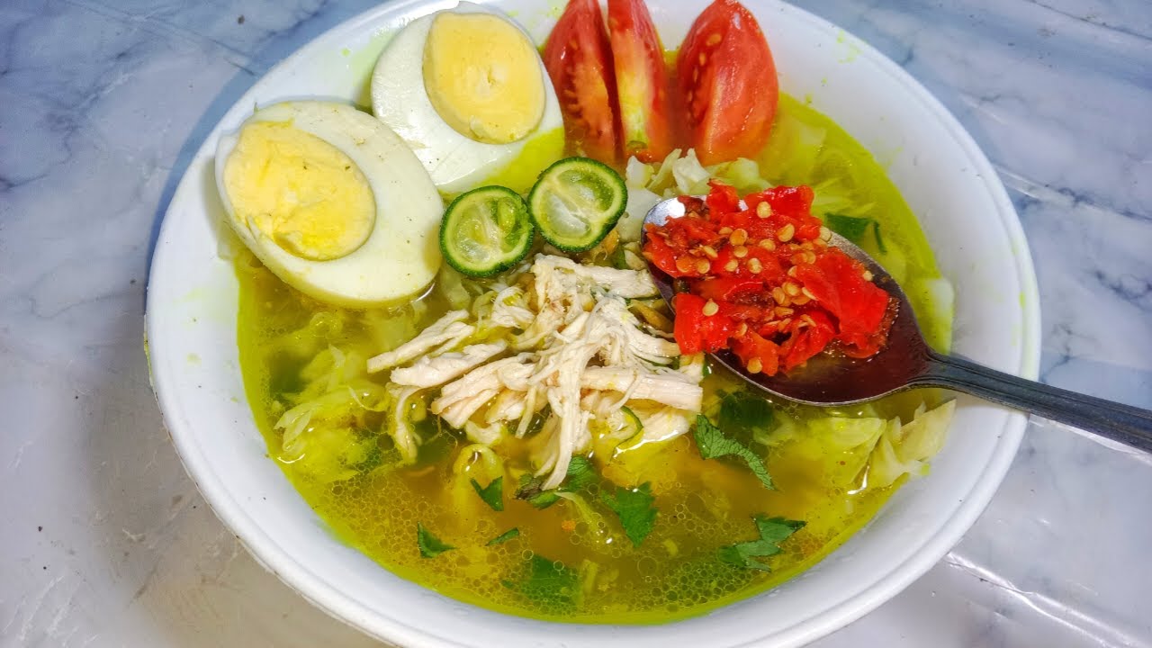 RESEP SOTO AYAM KUAH BENING || SIMPLE BIKIN NYA MUDAH - YouTube