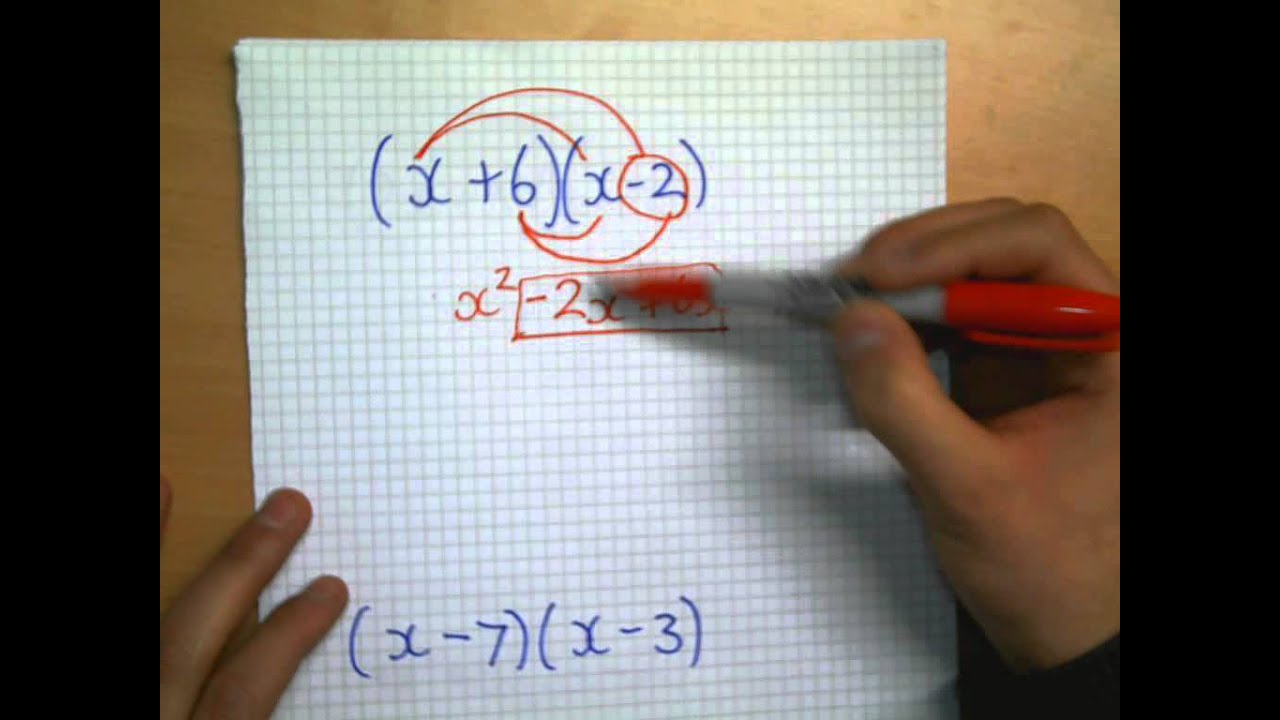 Expanding Quadratics - YouTube