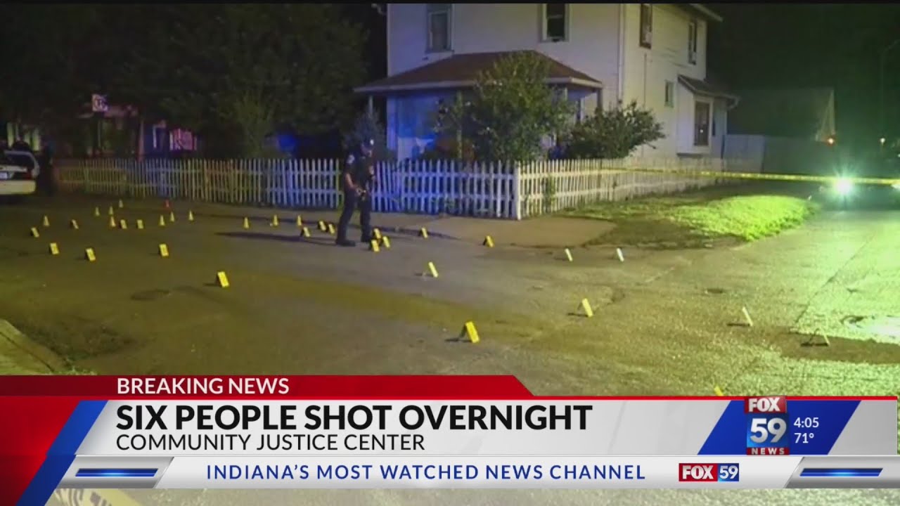 Six people shot overnight - YouTube