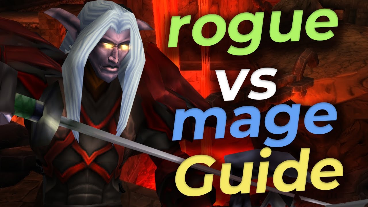 Classic Era WoW 1v1 Rogue vs Mage PVP Guide | World of warcraft - YouTube