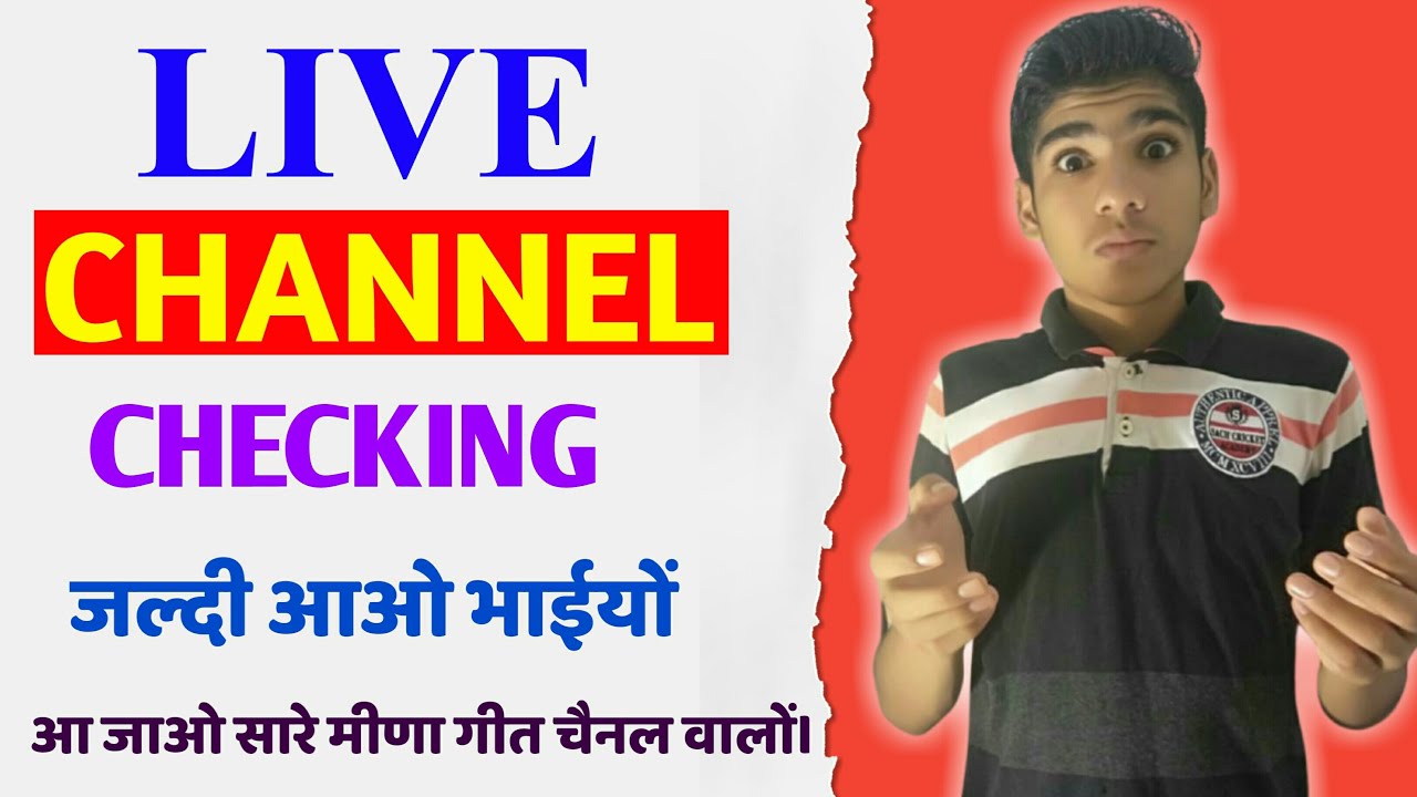 Live Channel Checking - YouTube