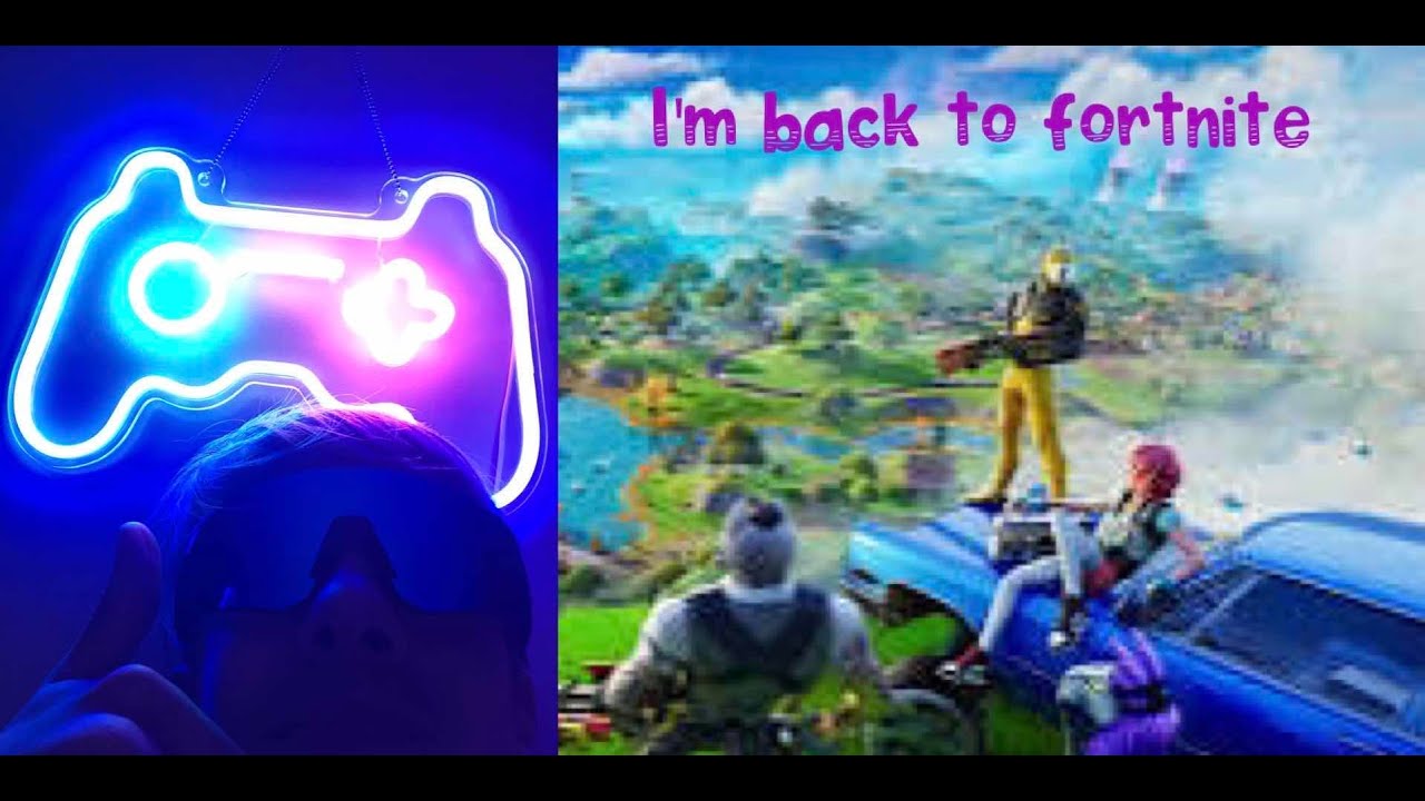 I'm back to fortnite once again - YouTube