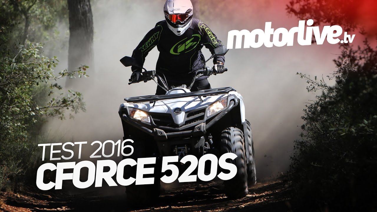 CFMOTO CFORCE 520S I 1e TEST - YouTube