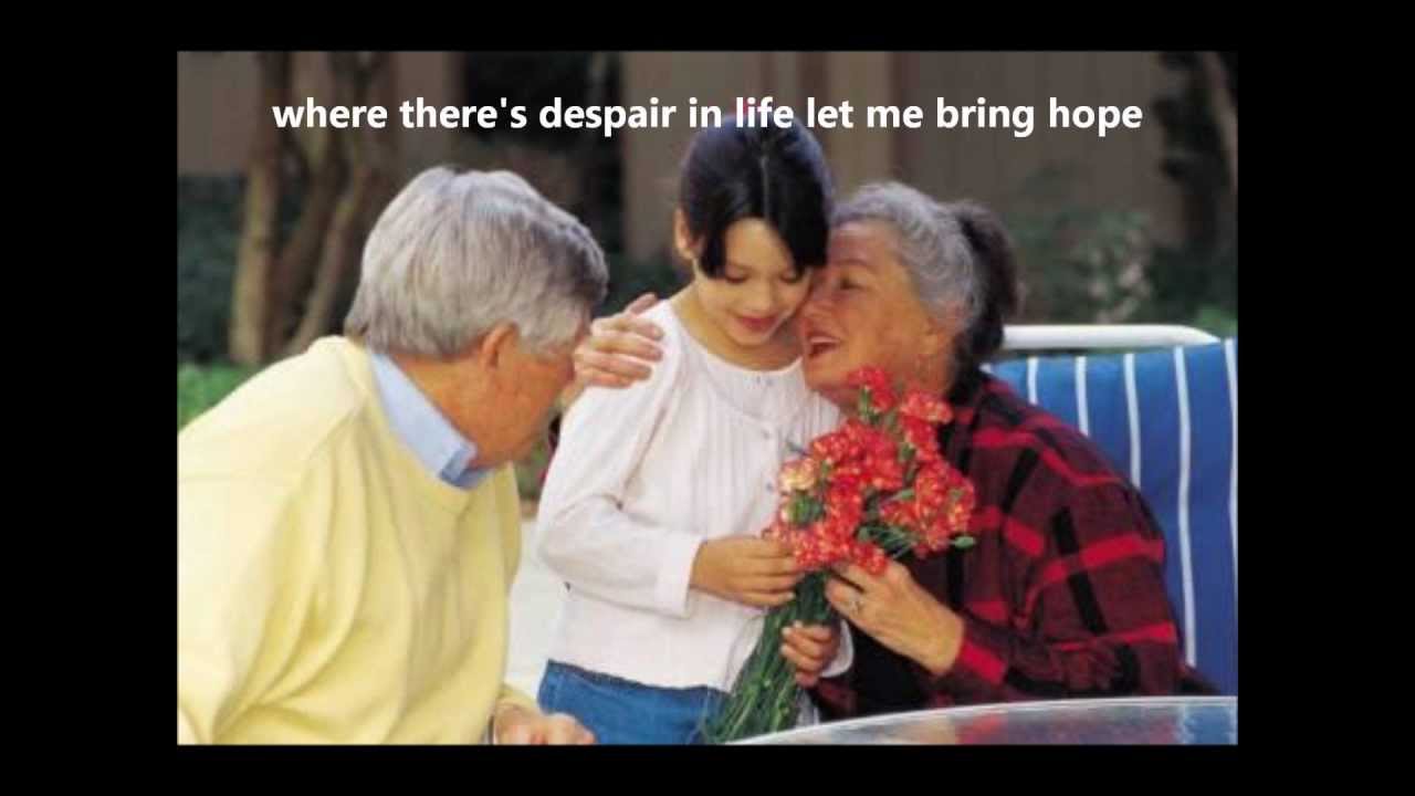 Make Me A Channel of Your Peace - by Susan Boyle - YouTube