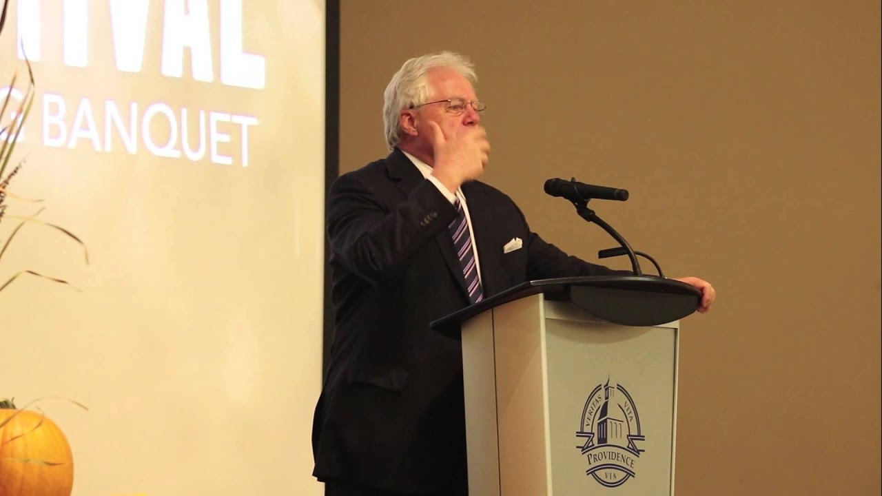 Dr. Brian Stiller at the 2015 Providence Harvest Festival - YouTube