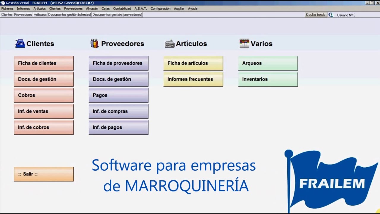 Software para empresas de Marroquinería - YouTube