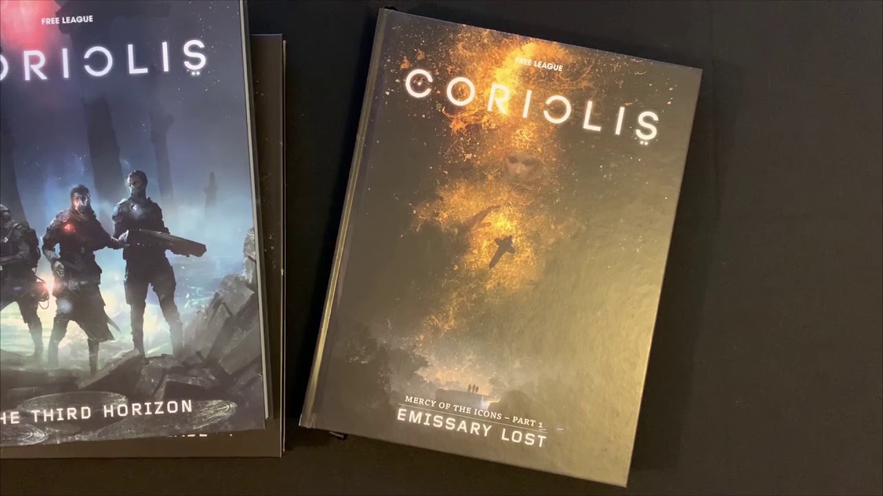 Coriolis RPG Unboxing - YouTube
