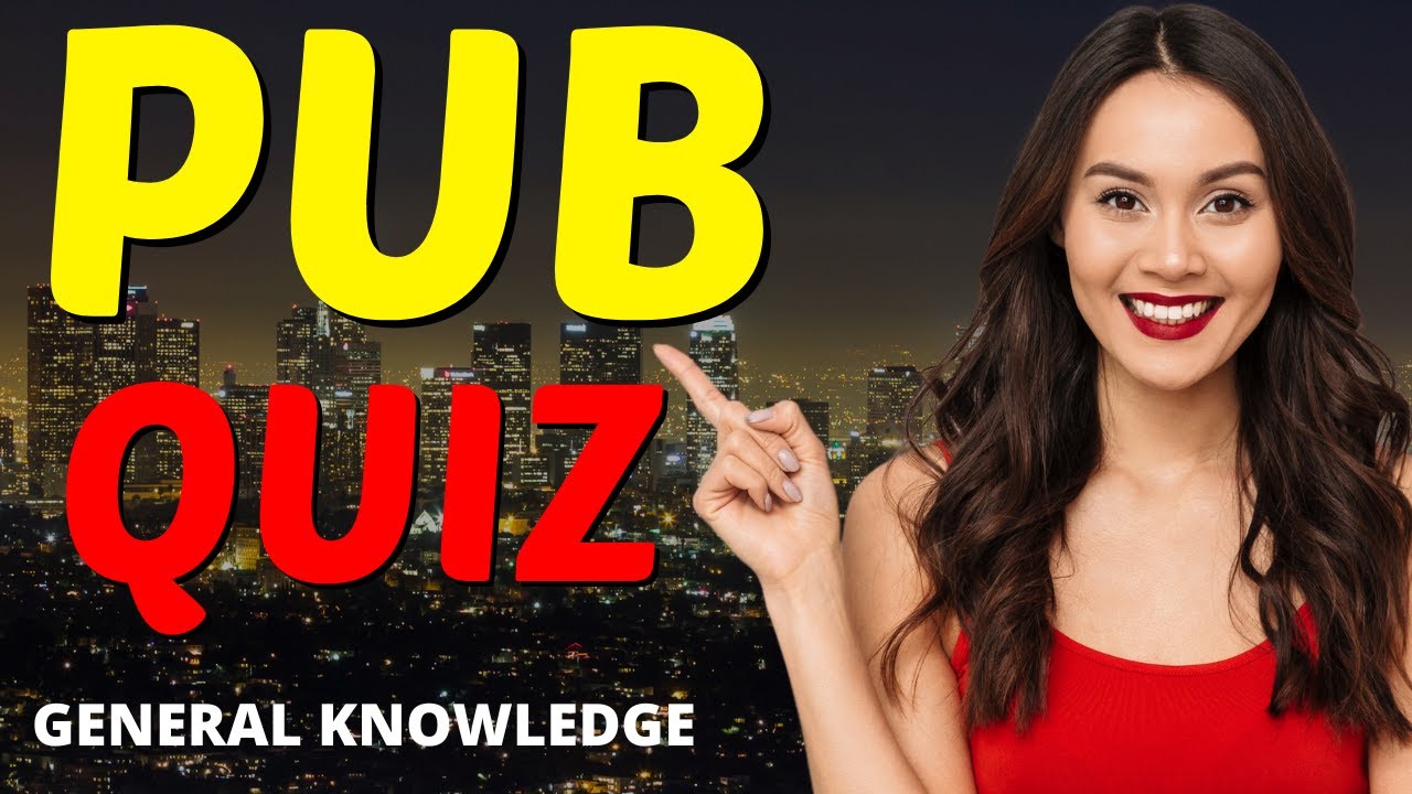 General Knowledge Quiz| Can You Answer 20/20 Questions⁉️ Pub Quiz 🔴 ...