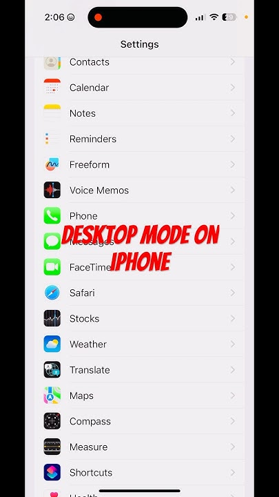 How to Enable Desktop mode in safari on iPhone || How to use Desktop mode on iPhone - YouTube