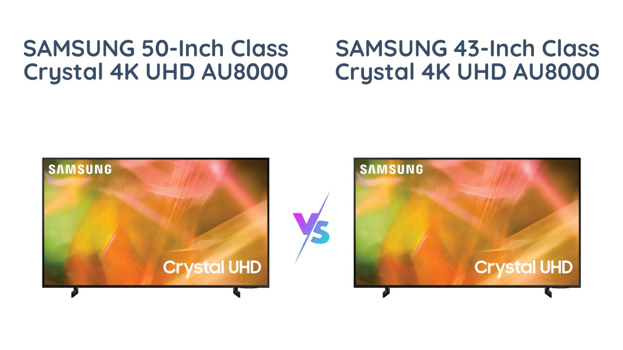 Samsung 50-Inch vs 43-Inch: Which One Should You Buy? - YouTube