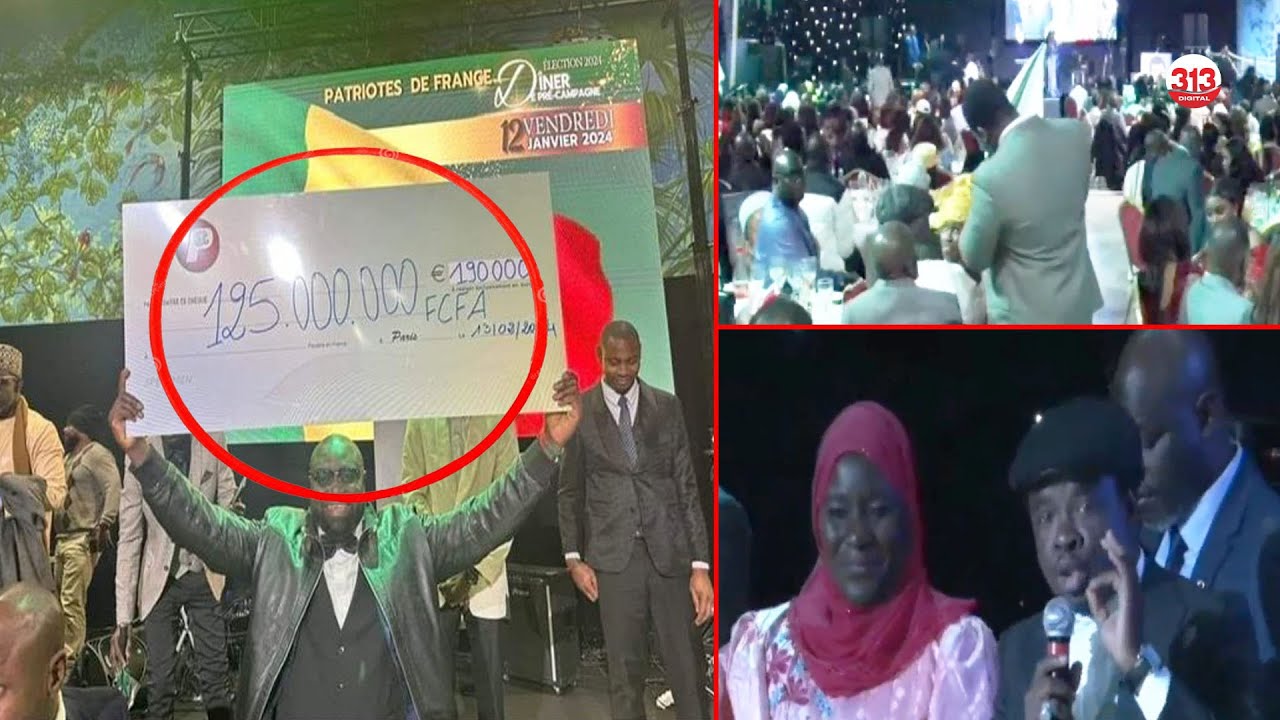 125 millions récoltés au Dîner de Gala Pastef France, les patriotes ...