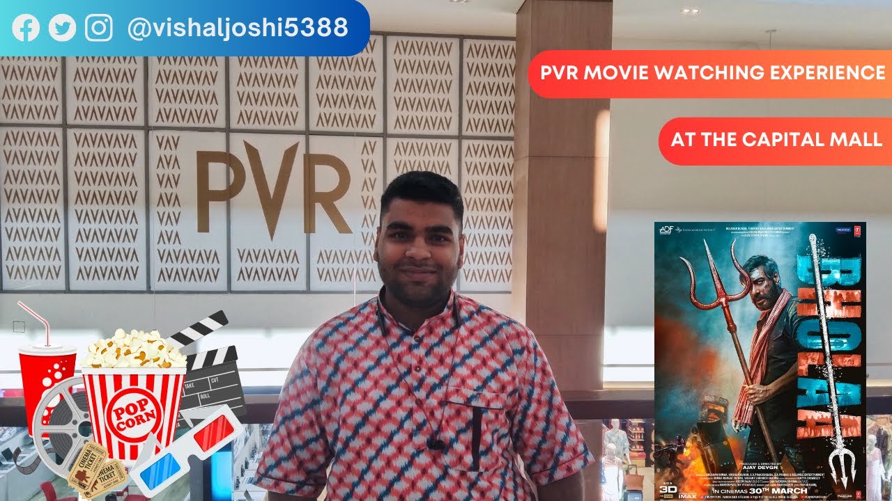 PVR at The Capital mall in Nallasopara || Bholaa Movie Experience 💯 ...