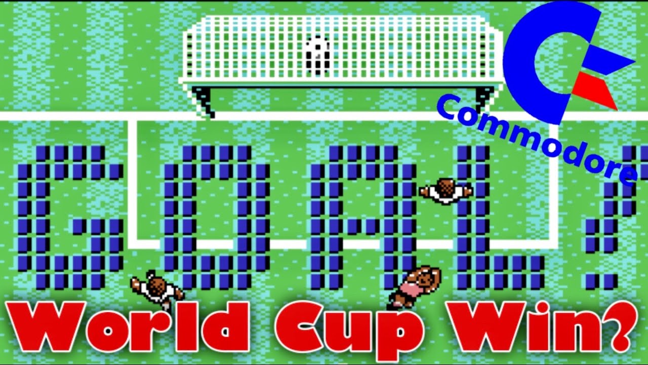 C64 Top Games - Microprose Soccer - Win The World Cup? Commodore 64 ...
