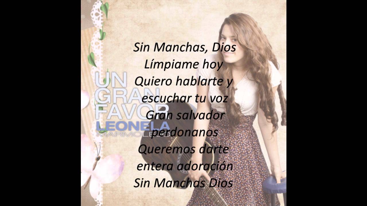 Sin manchas - Leonela Marmolejo - YouTube