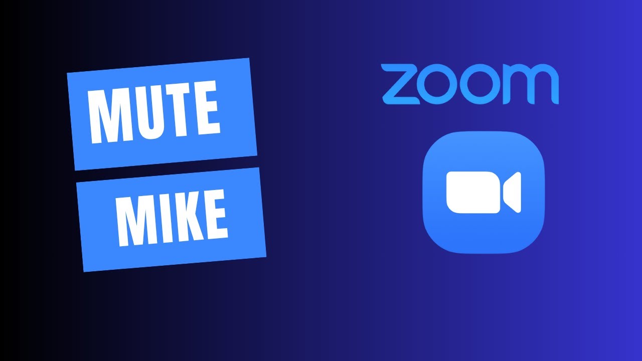 How to Mute Your Mike on Zoom 2025? - YouTube