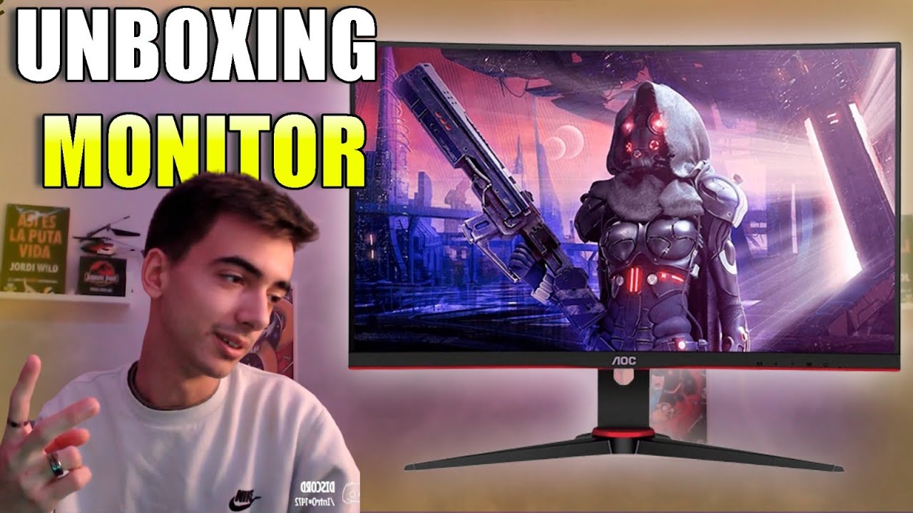 UNBOXING de mi NUEVO MONITOR -AOC 24G2SU- / intr0 - YouTube