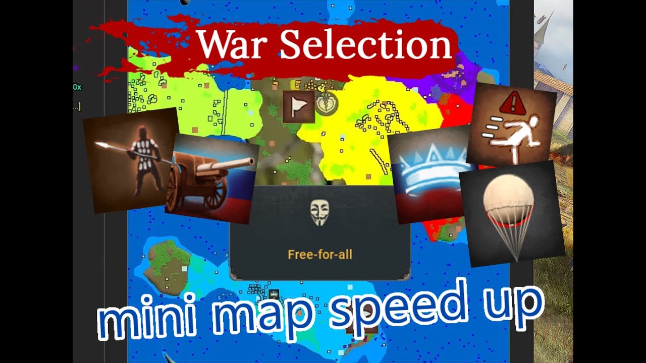 War selection: MiniMapSpeedUp with Icon visuals / commentary - YouTube
