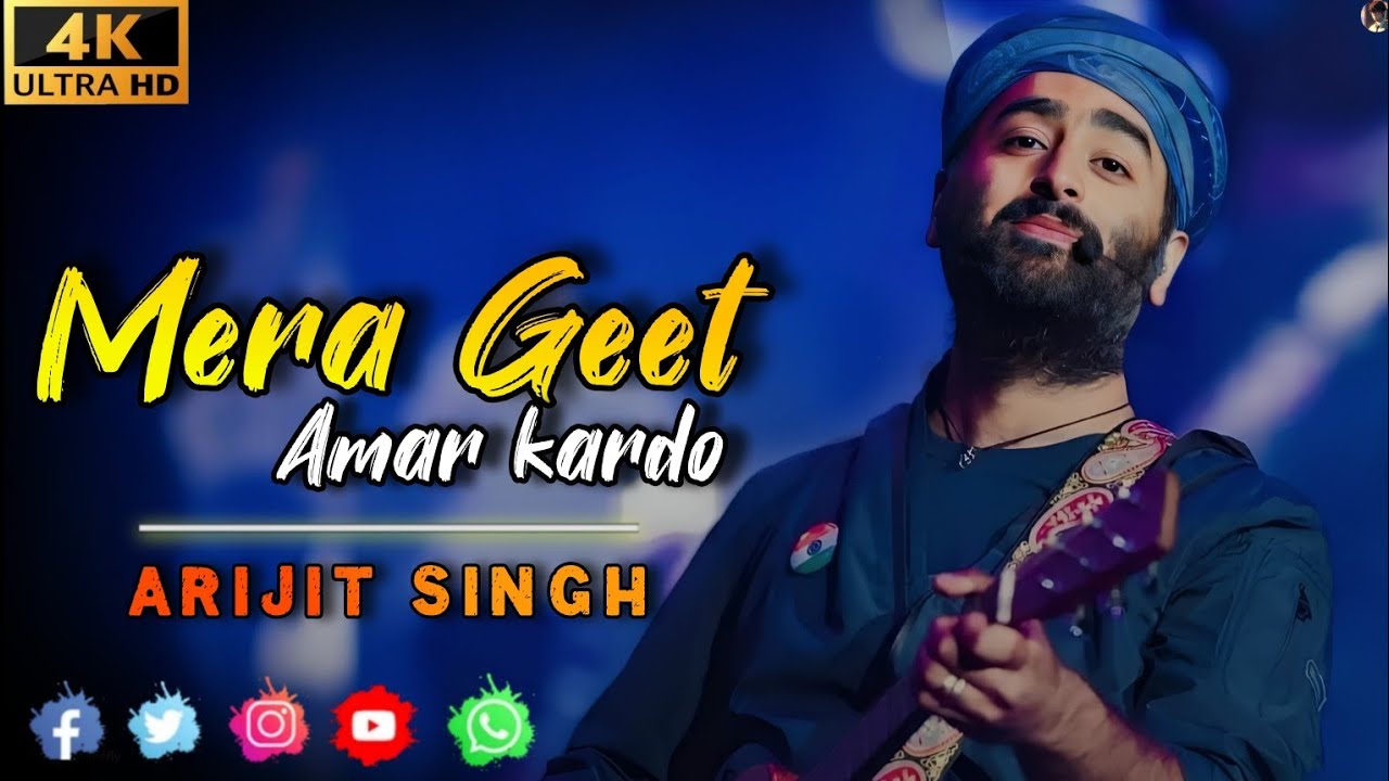 Mera Geet Amar Kardo | Arijit Singh | Hothon Se Chhoo Lo Tum | Jagjit ...