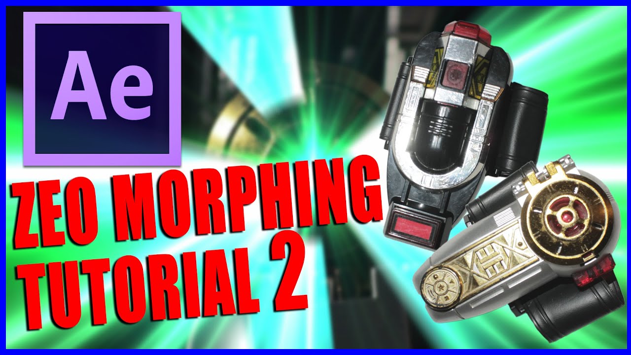 Power Rangers Zeo Morph Tutorial - Part 2 (Energy Trails & Zeonizer ...