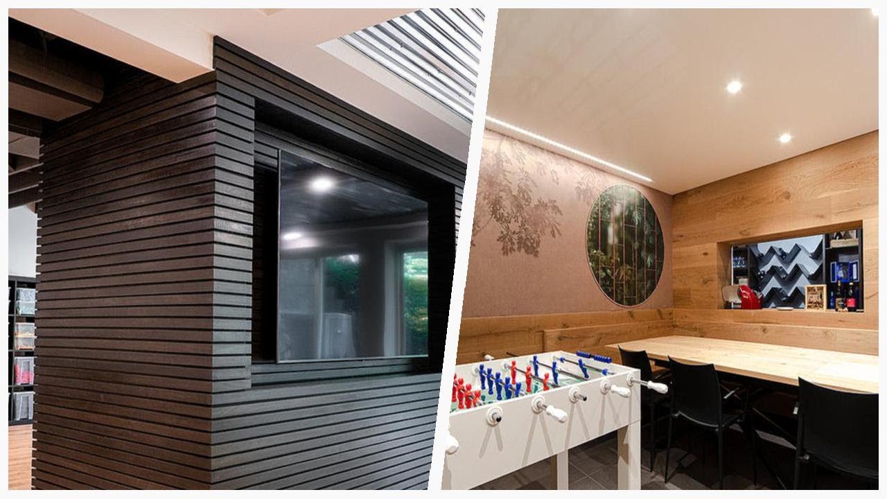 Stylish Basement Wood Wall Design Ideas for Your Home | Designer CheatSheet