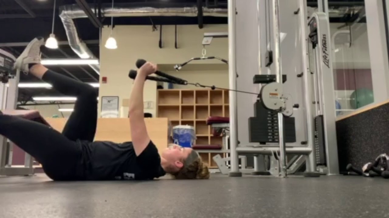 Cable Deadbug - YouTube