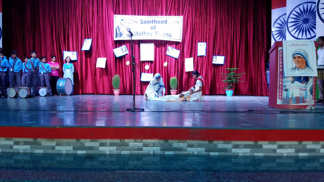 Short Skit Performance on Mother Teresa Life. - YouTube