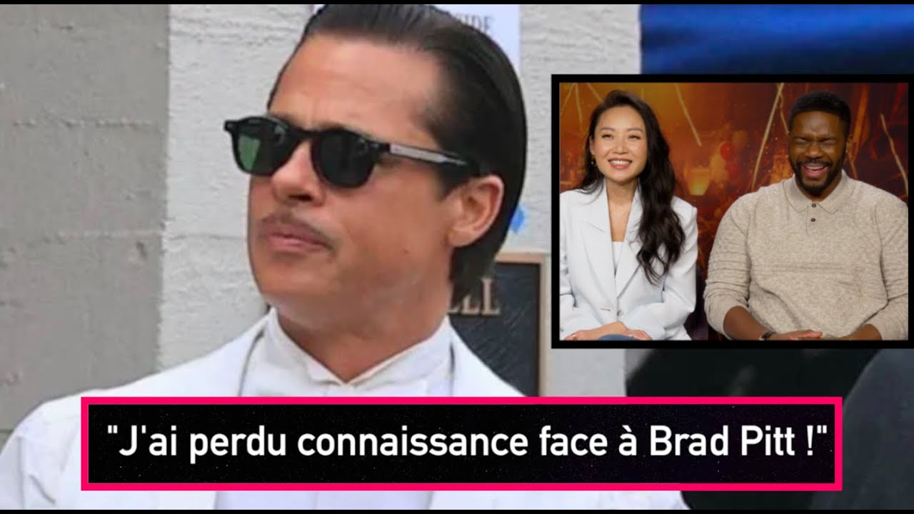"J'ai perdu connaissance face à Brad Pitt" Babylon interview - YouTube
