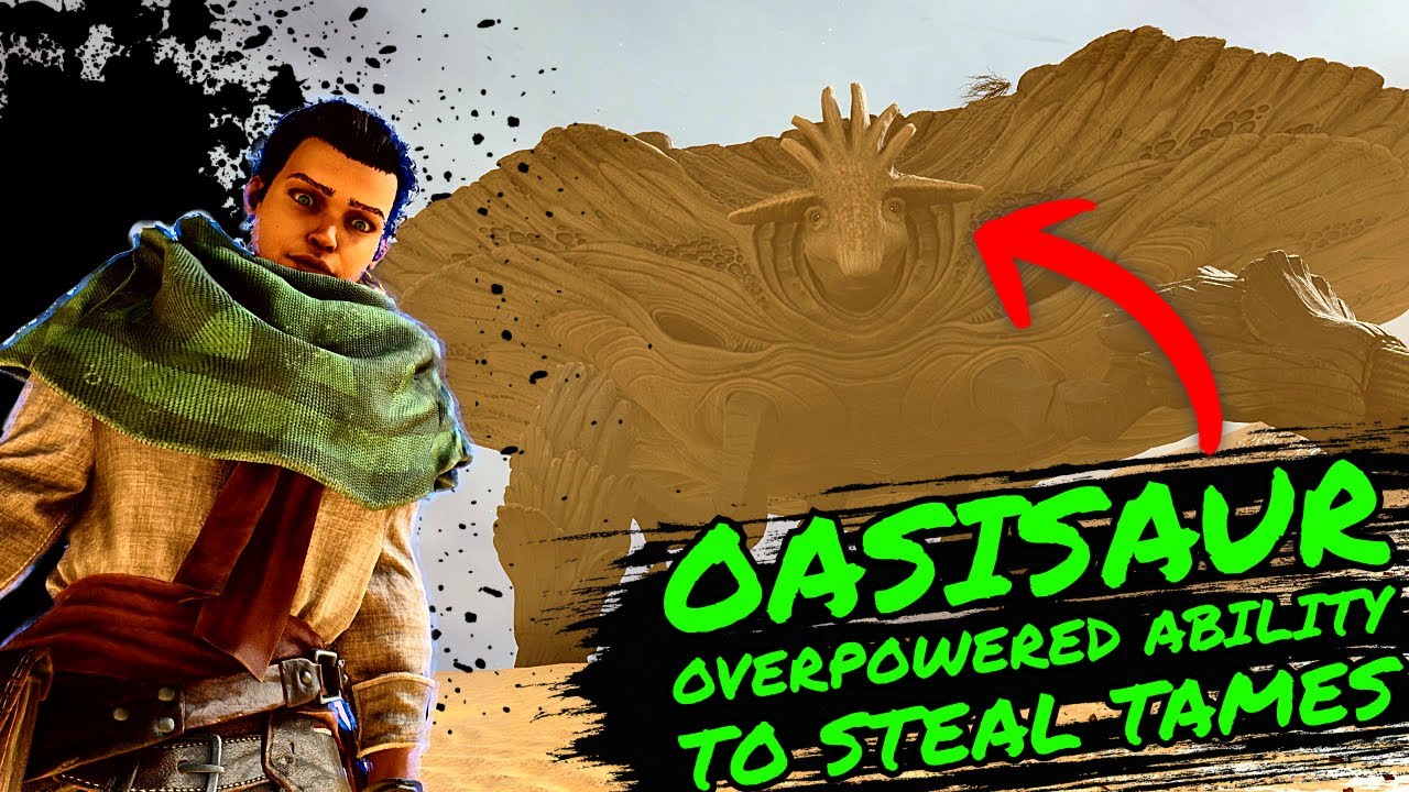 OASISAUR OVERPOWERED Ability To STEAL ANYONES TAMES in Ark Survival ...