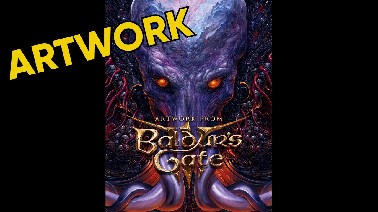 Baldur's Gate 3 ARTWORK. Full Book - YouTube