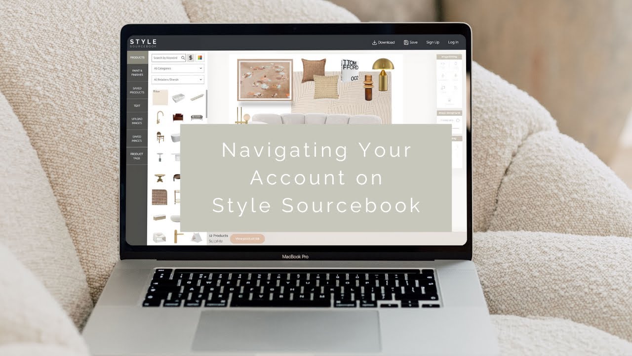 How to Navigate Your Account | Style Sourcebook - YouTube
