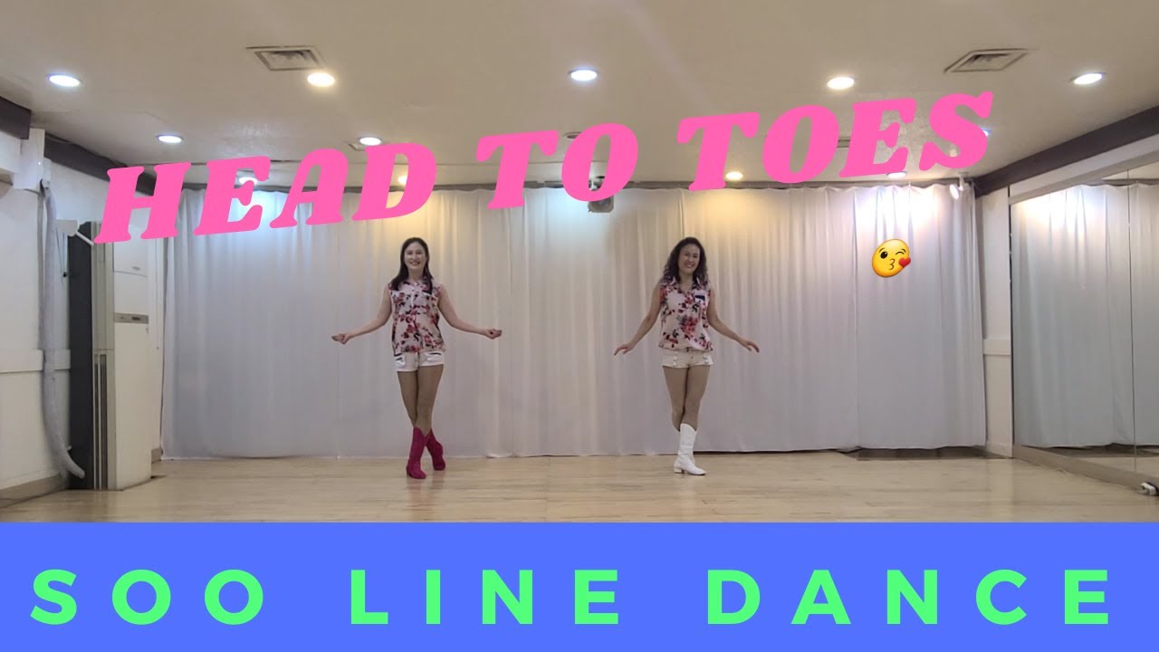 HEAD TO TOES line dance - YouTube