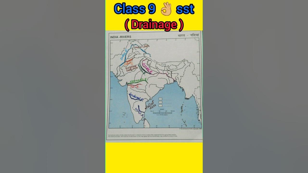 class 9 drainage | class 9th geography chapter 3 drainage | class 9 ...