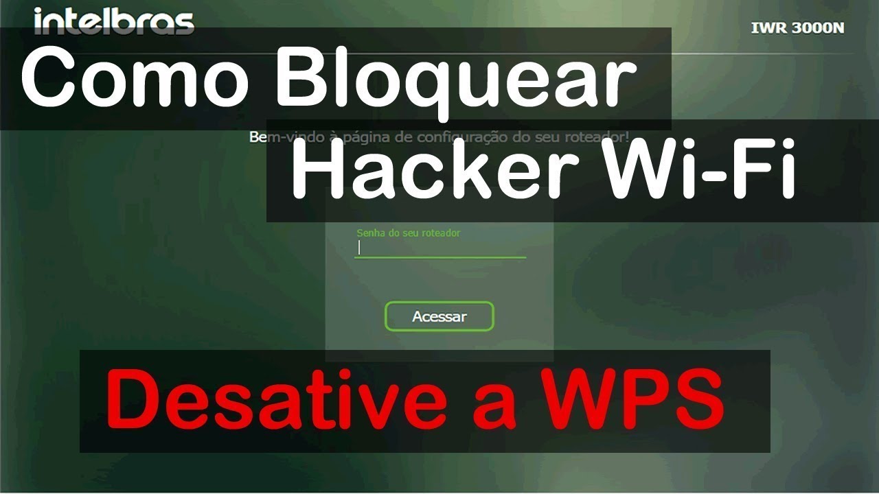 Como proteger seu WiFi desativando WPS - YouTube