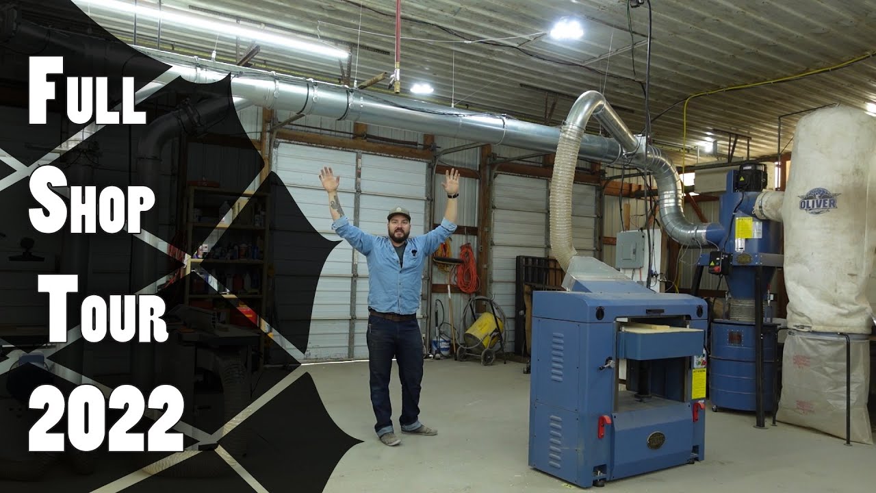 Shop Tour 2022: Missouri Woodworking Shop - YouTube