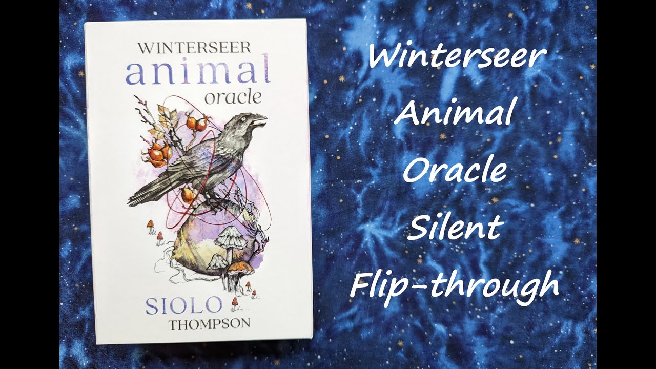 Winterseer Animal Oracle - Silent Flip-through - YouTube