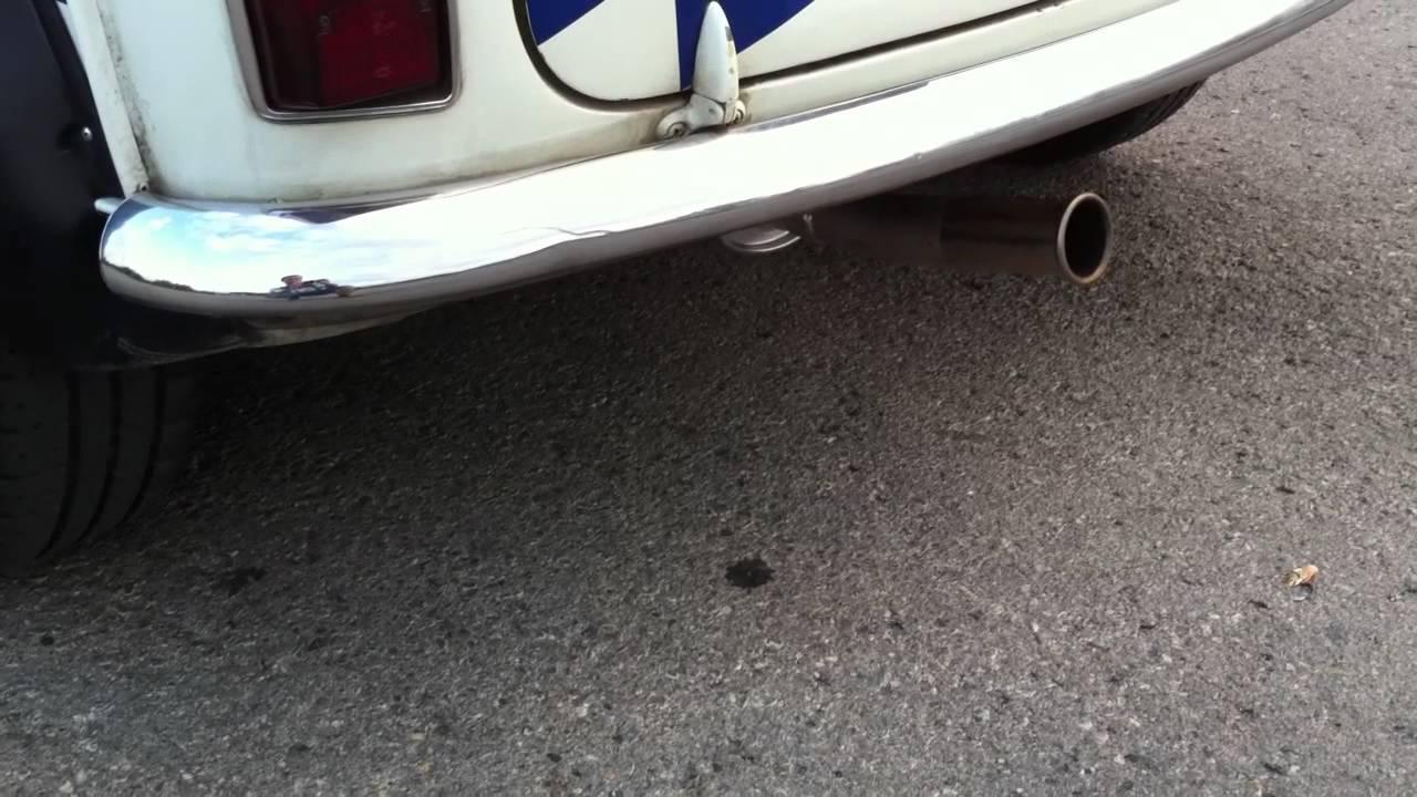 Mini 1330 - RC40 Big Bore Exhaust - YouTube