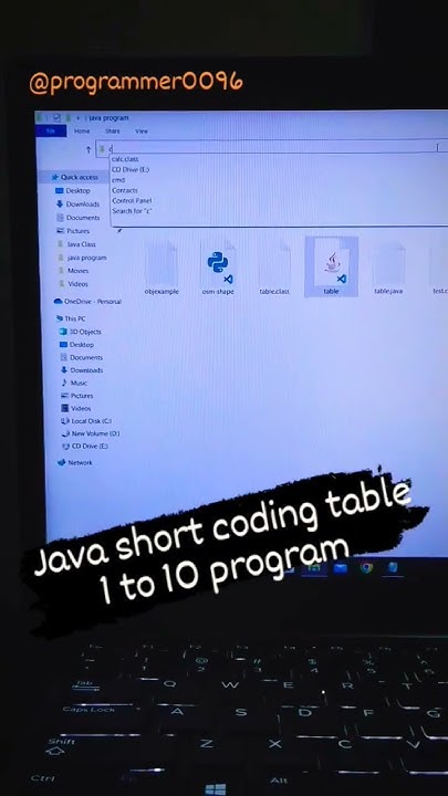 Shorts Viral Trending Programming Java Short Coding Table 1 To 10 Program Nkcoding 2023
