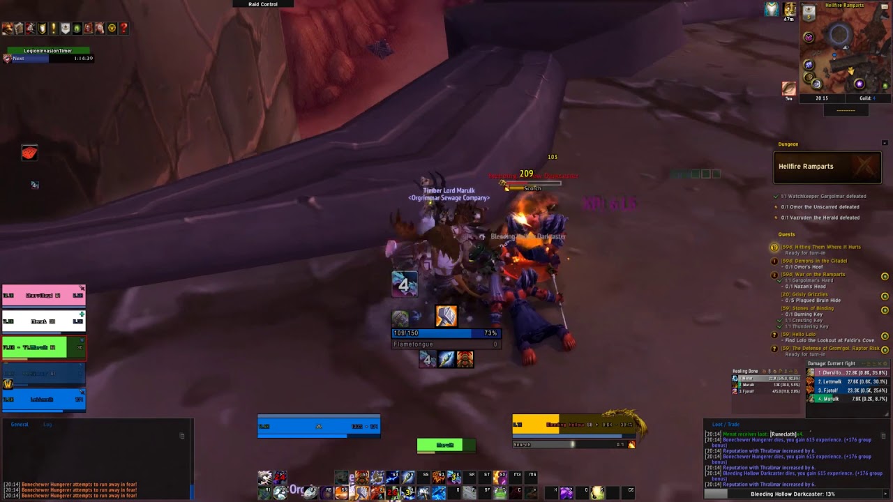 WOW - Epic Bull Rush - YouTube