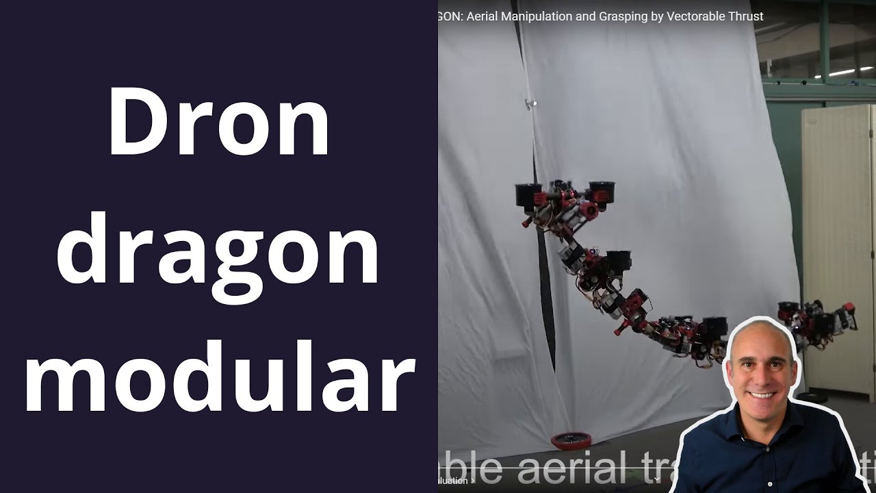 Dron dragon modular v music footage caption info innteresante - YouTube