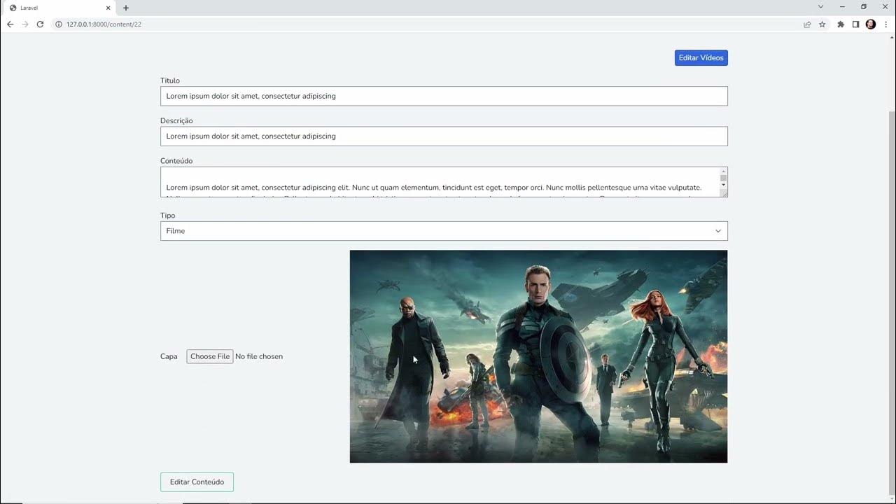 Videoflix 🚀🚀 Veja Como Ficou O Projeto Do Bloco 2 Laravel Mastery Youtube